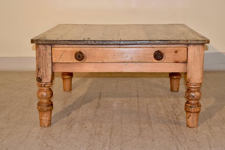 19th Century English Pine Coffee Table at 1stDibs | antique english ...