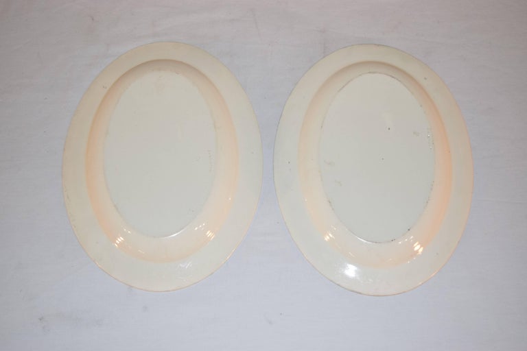 Pair of 19th Century Wedgwood Creamware Platters at 1stDibs