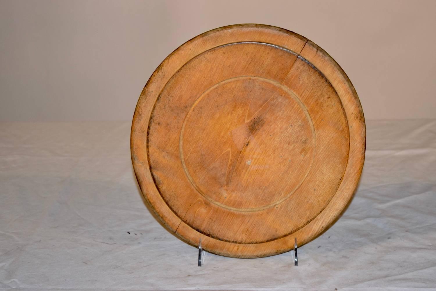 19th Century English Bread Board at 1stDibs