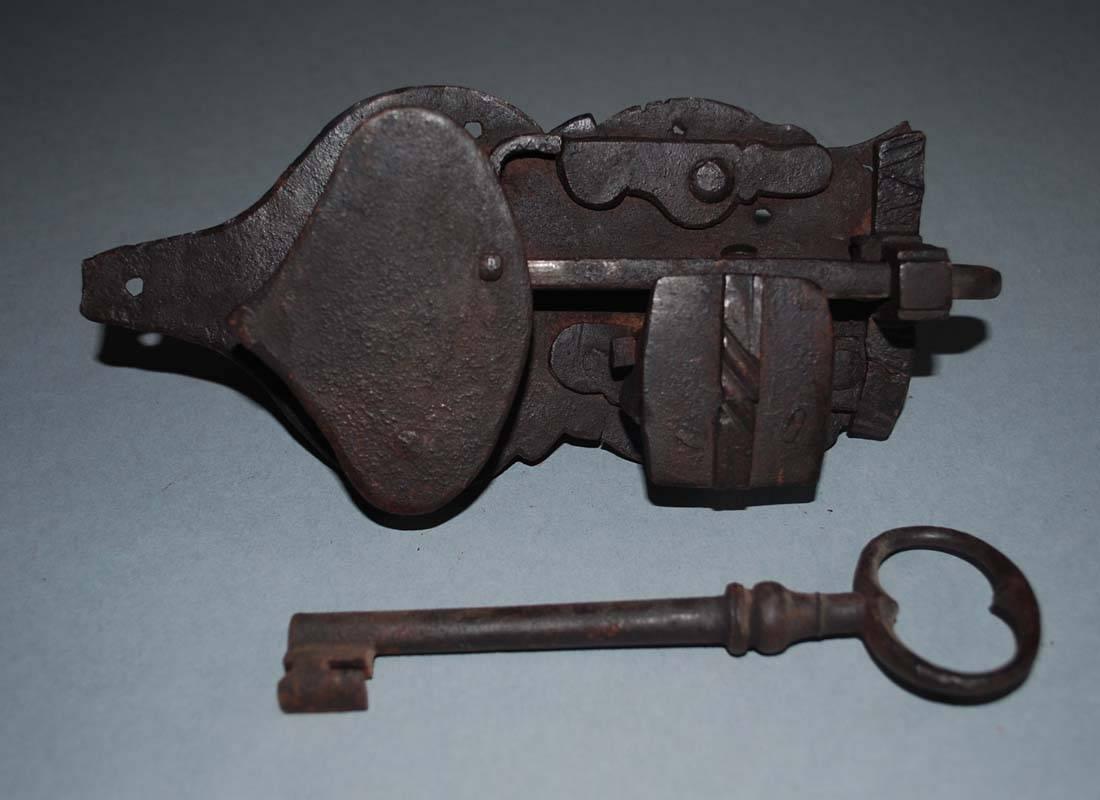Lot of 18th Century and 19th Century Wrought Iron Locks For Sale at 1stdibs
