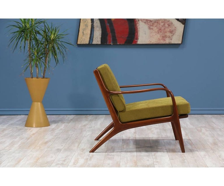 Adrian Pearsall Model 2315-C Lounge Chair for Craft Associates at 1stDibs