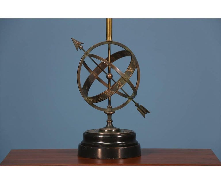 Frederick Cooper Astrological Zodiac Armillary Table Lamp at 1stDibs