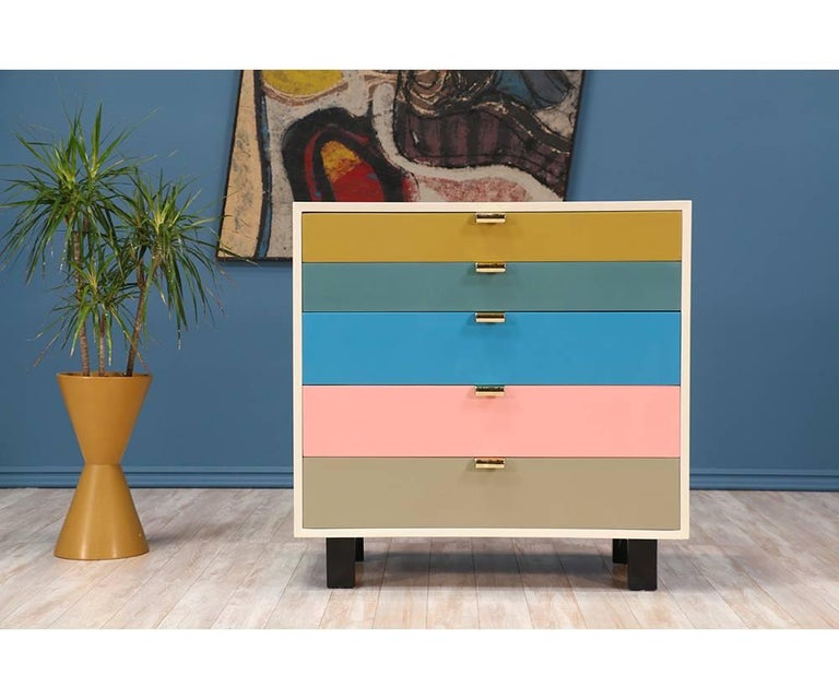 George Nelson Multi-Color Chest of Drawers for Herman Miller at 1stDibs ...