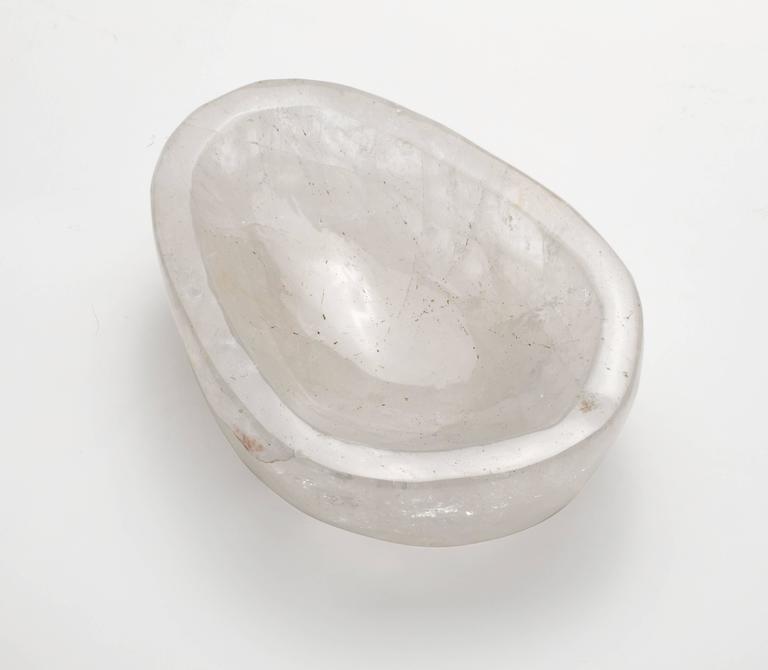 Rock Crystal Specimen Bowl at 1stDibs