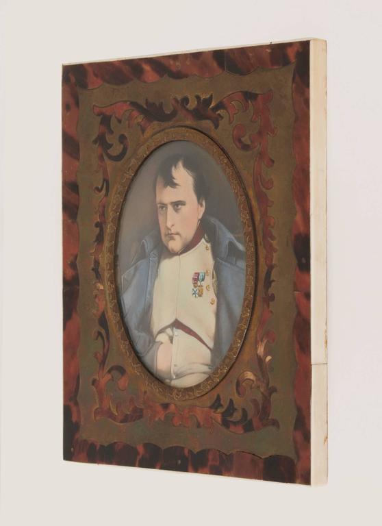 19th Century Napoleon Bonaparte Miniature Portrait at 1stDibs