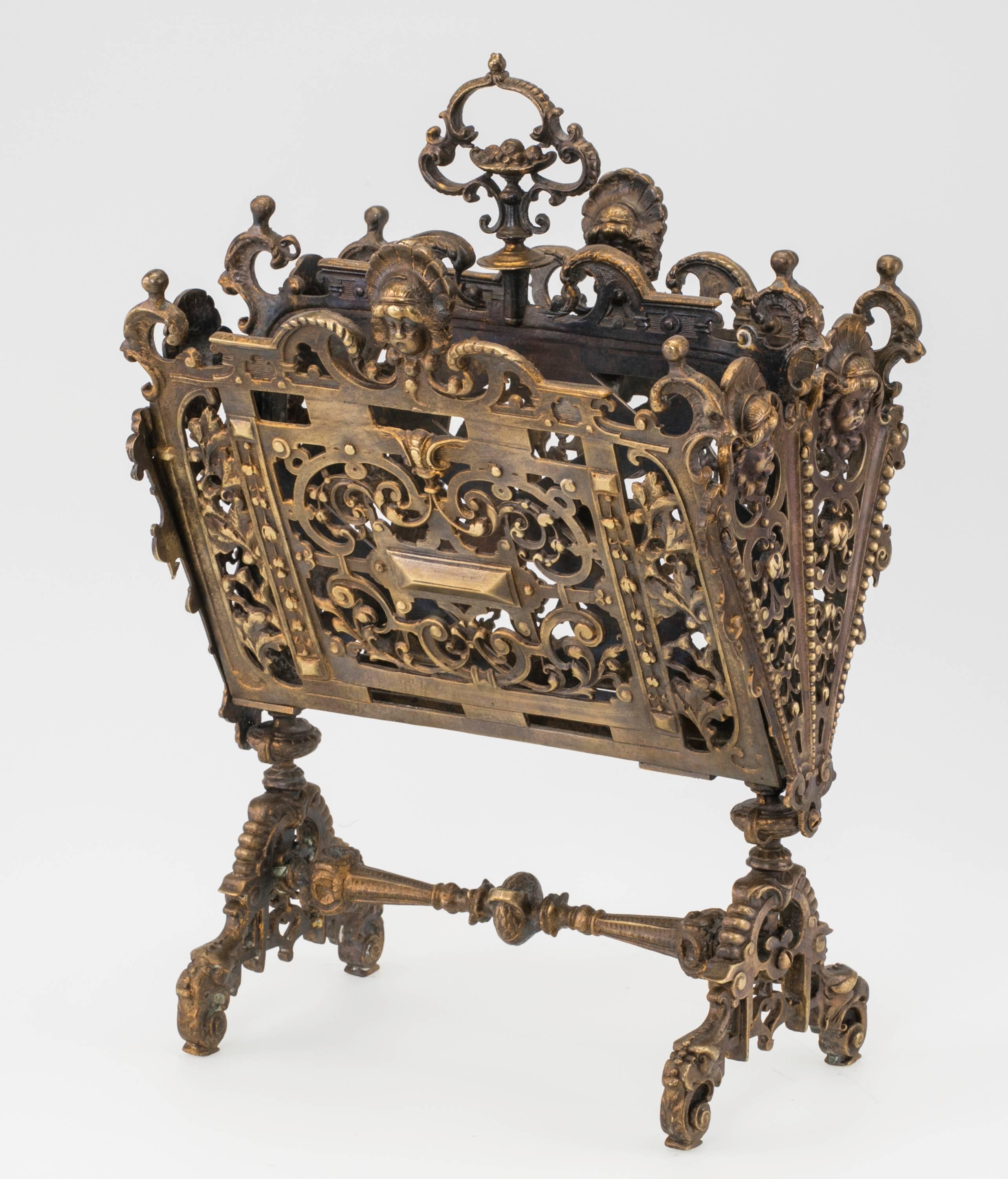 Letter Holder, Antique Gilt Bronze For Sale at 1stDibs | antique letter ...