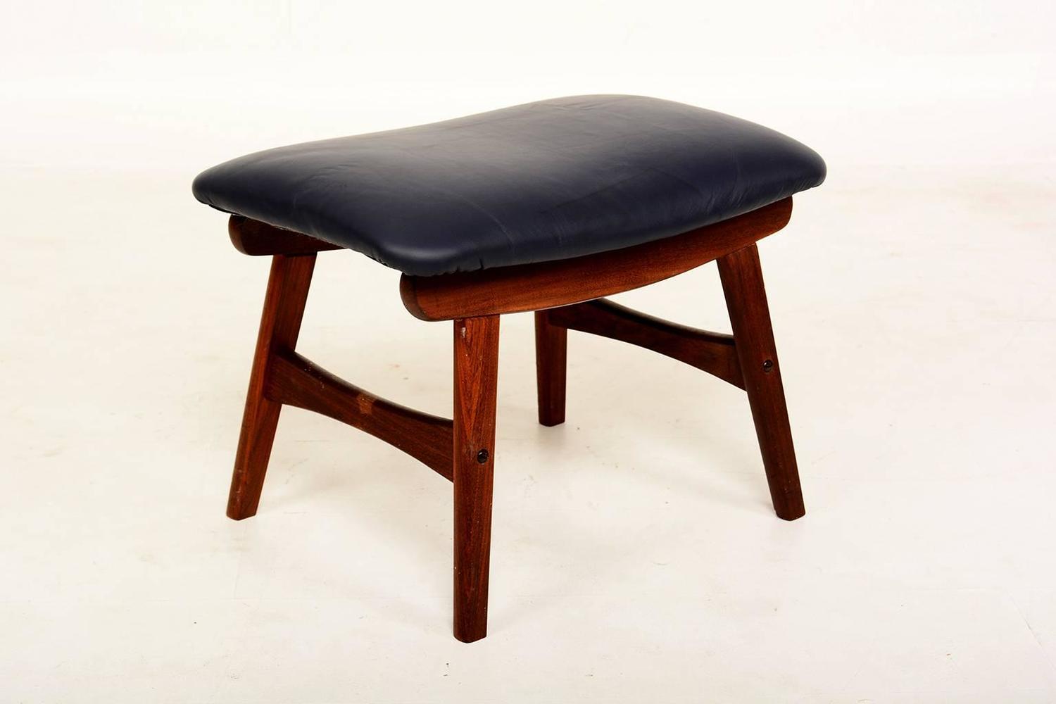 Danish Modern Teak Stool For Sale at 1stdibs