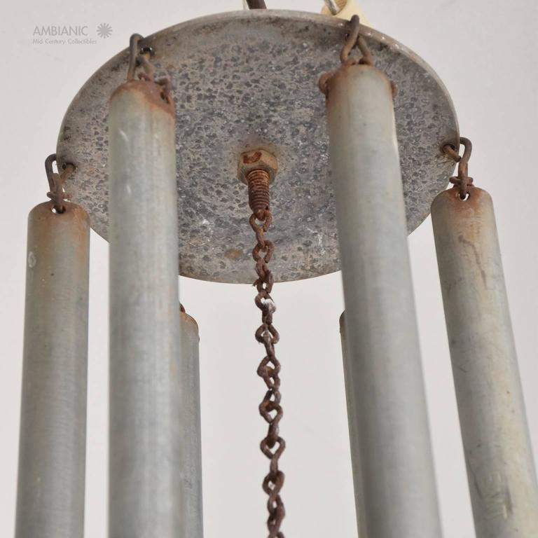 Mid-Century Modern Aluminum Wind Chime after Walter Lamb at 1stDibs