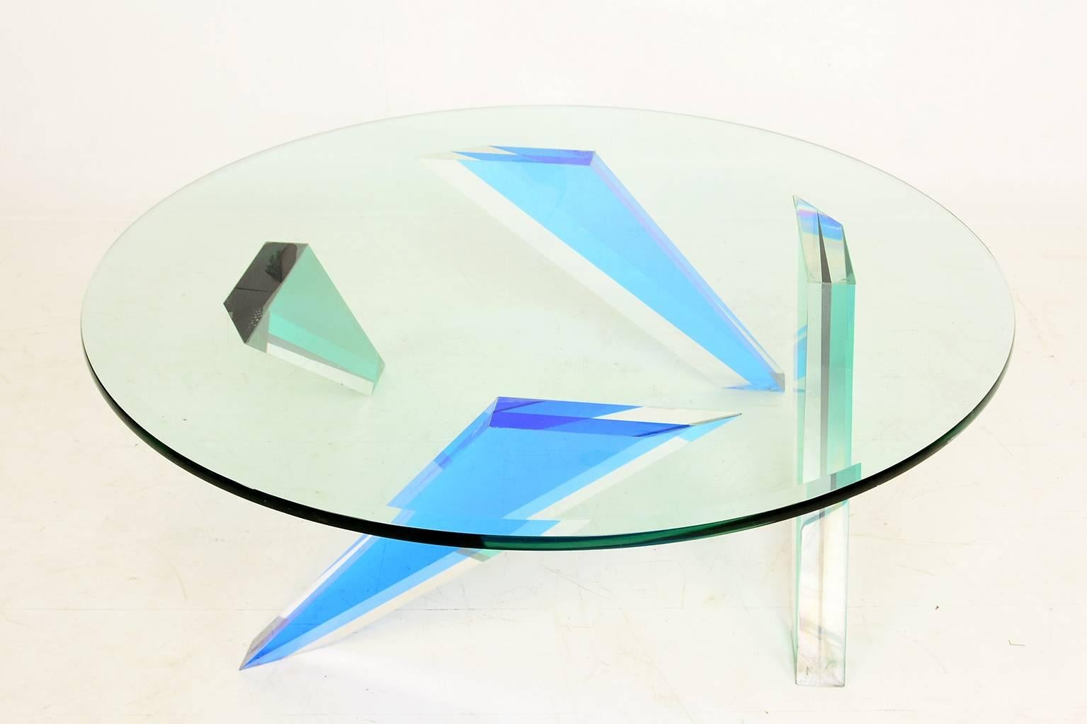 Haziza Round Coffee Table For Sale at 1stDibs | haziza coffee table ...