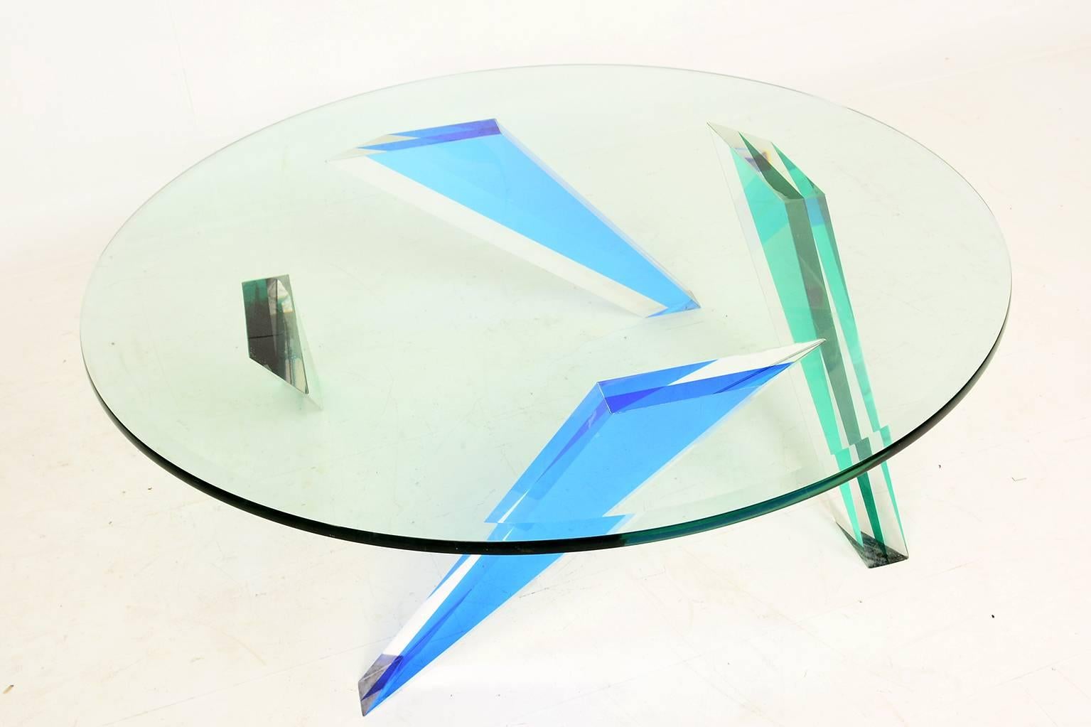 Haziza Round Coffee Table For Sale at 1stDibs | haziza coffee table ...