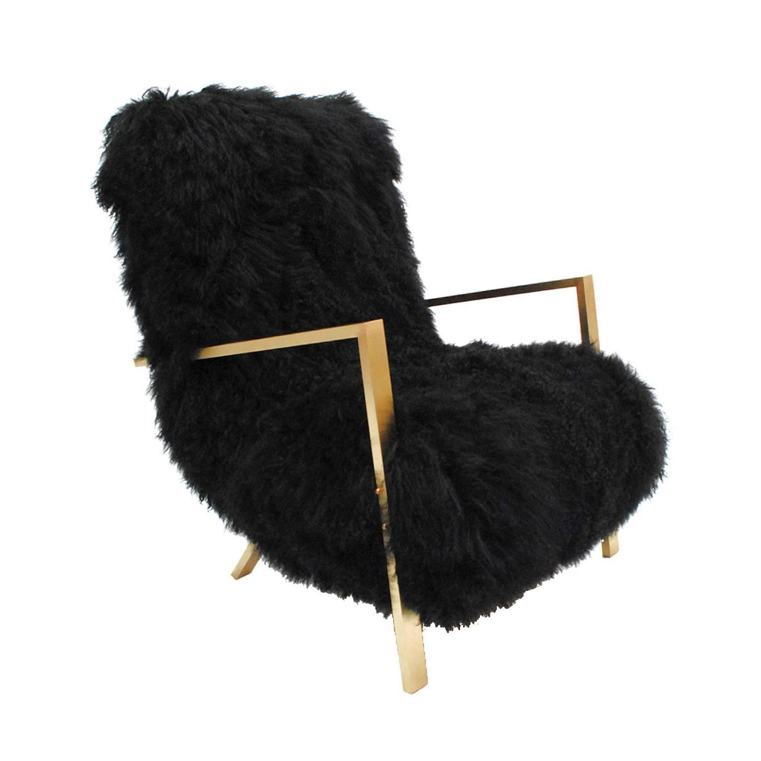 Mongolian Goat Armchairs For Sale at 1stdibs