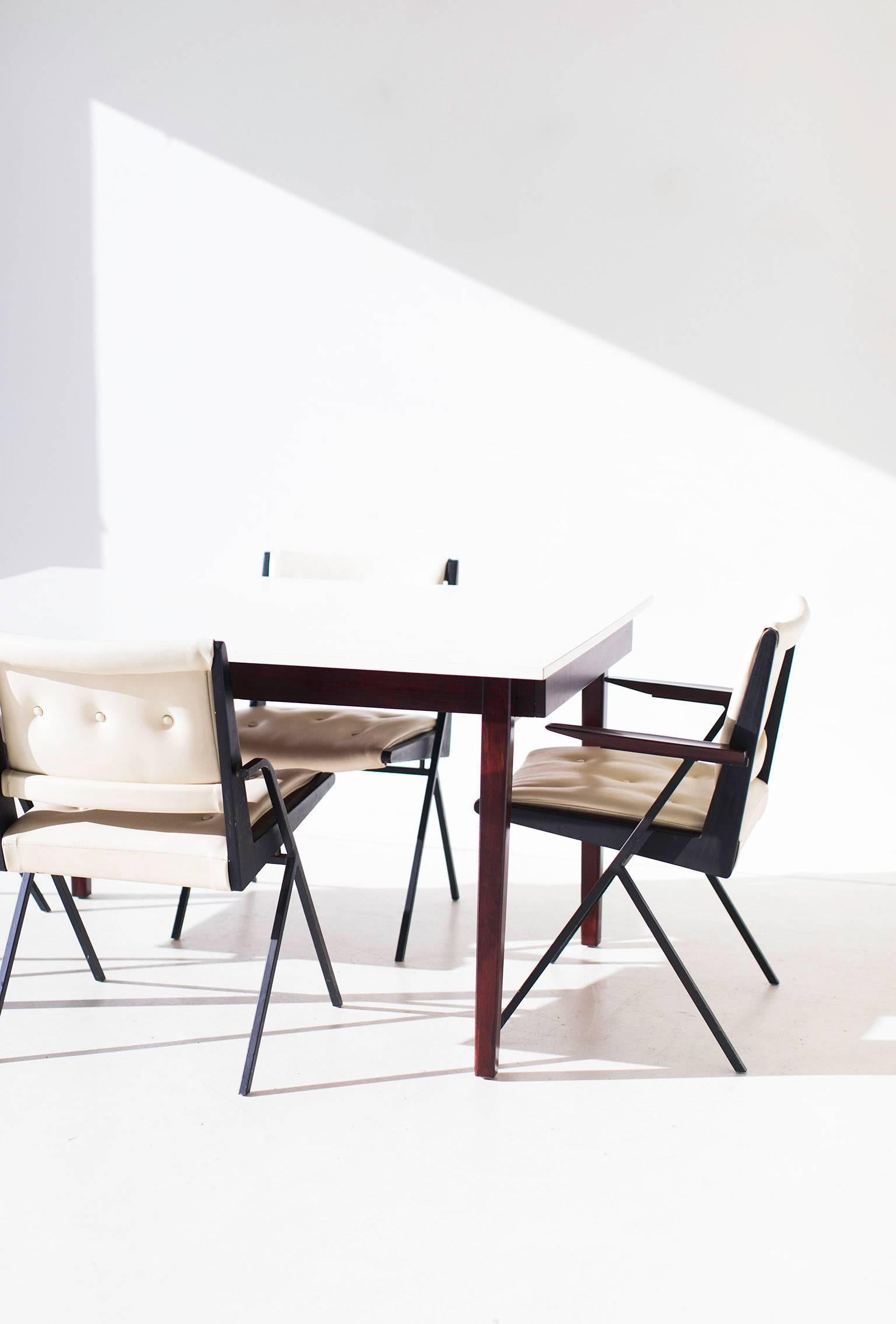 Rare Ladislav Rado Dining Set for Knoll Drake at 1stDibs | drake dining set