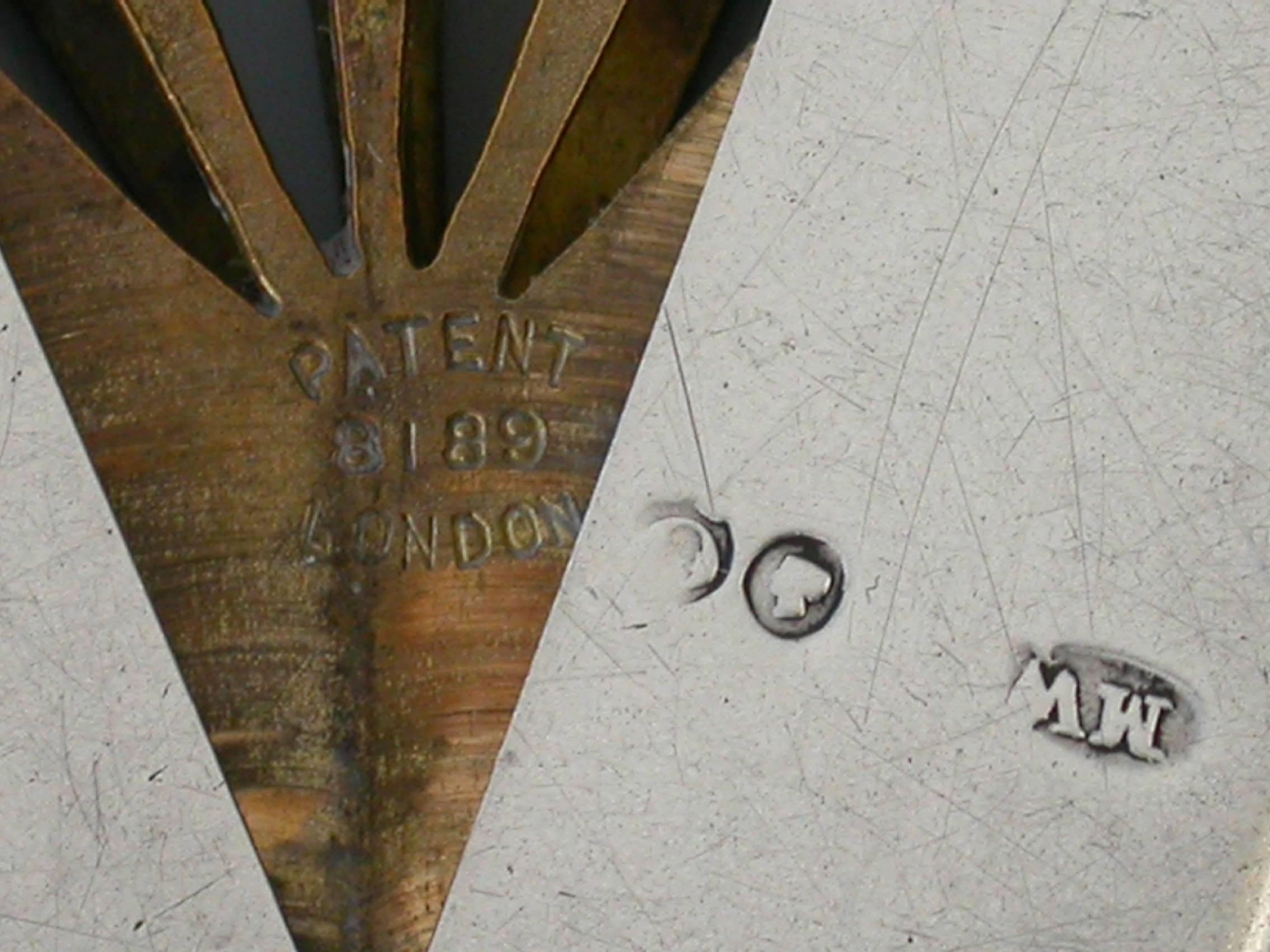 Rare Victorian Silver Patent Bi-Valve Vesta Case, by Moritz Wolfsky ...