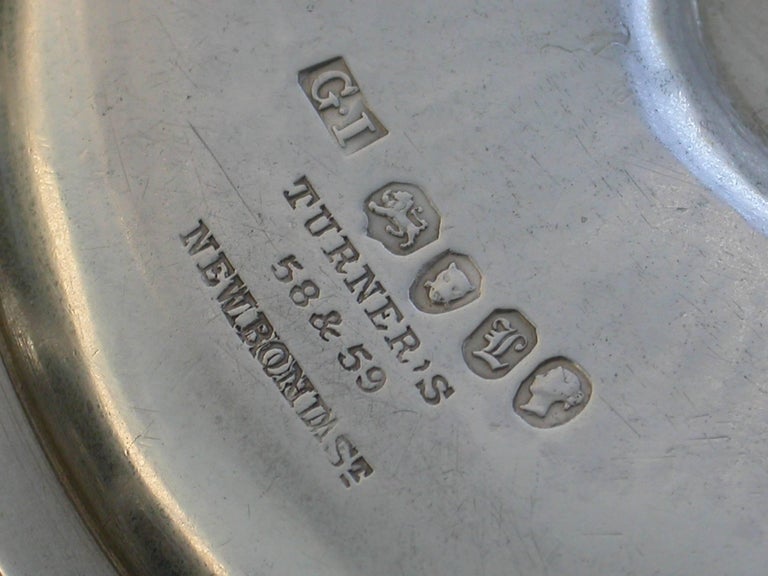 Victorian Silver Chamberstick by George Ivory, London, 1846 at 1stDibs