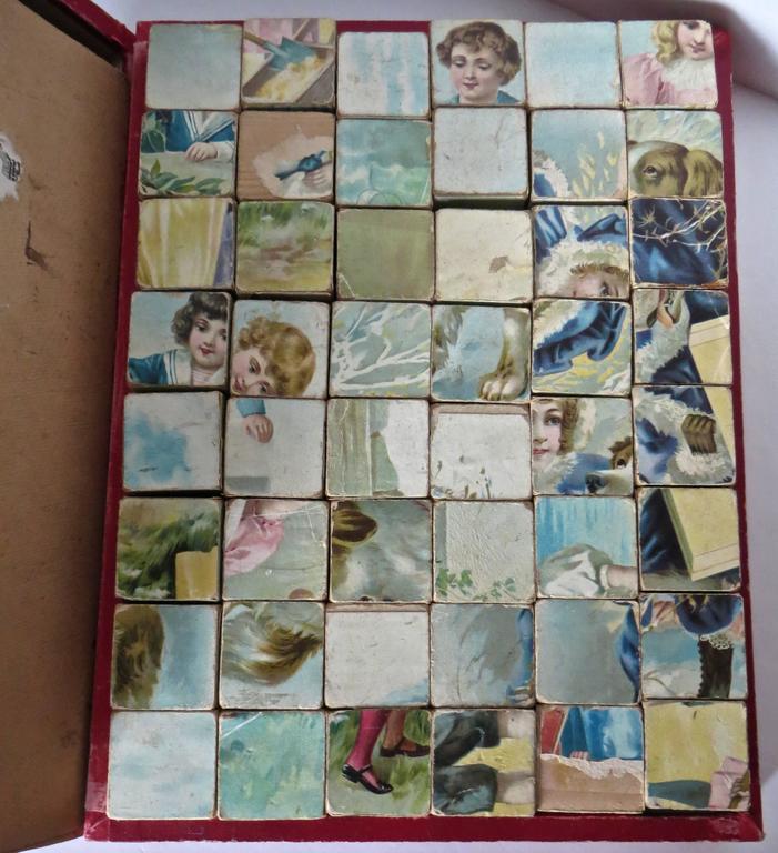 19th Century Puzzle Blocks, circa 1885 at 1stDibs