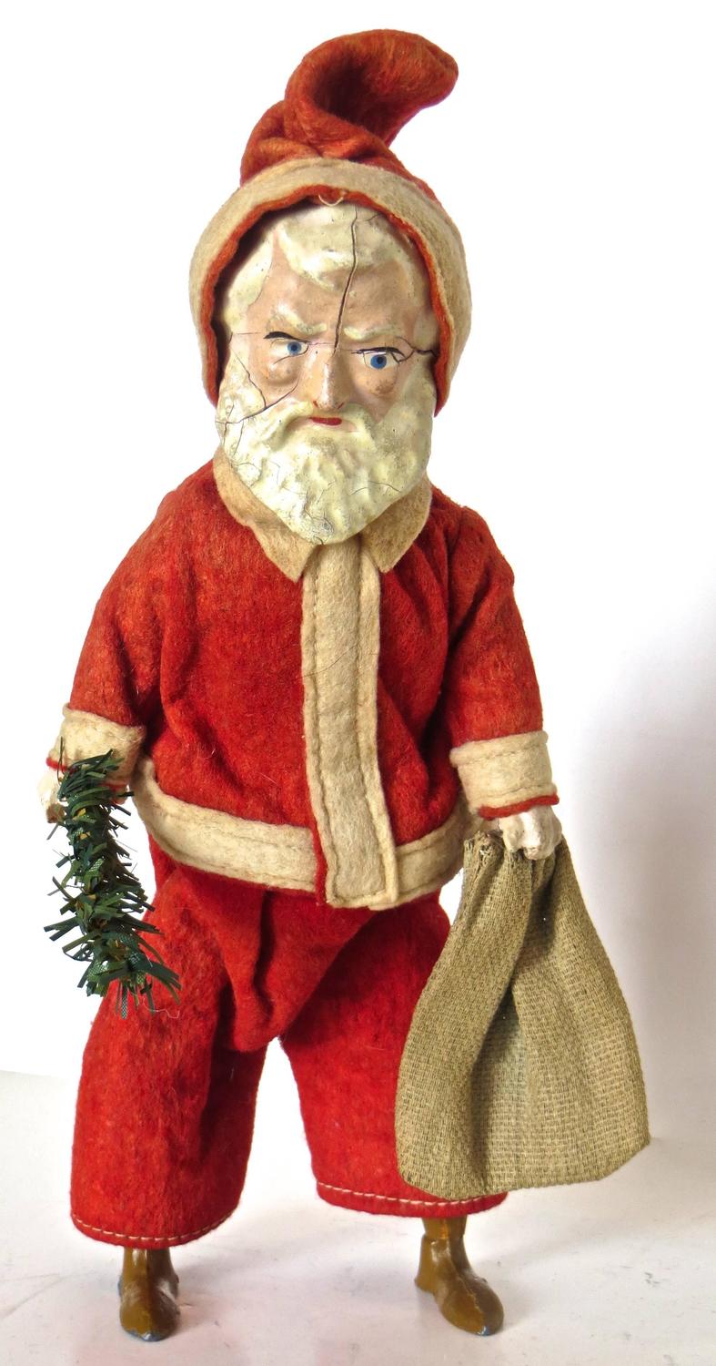 "Santa Claus Walking" Wind-Up Toy, circa 1890 For Sale at 1stdibs