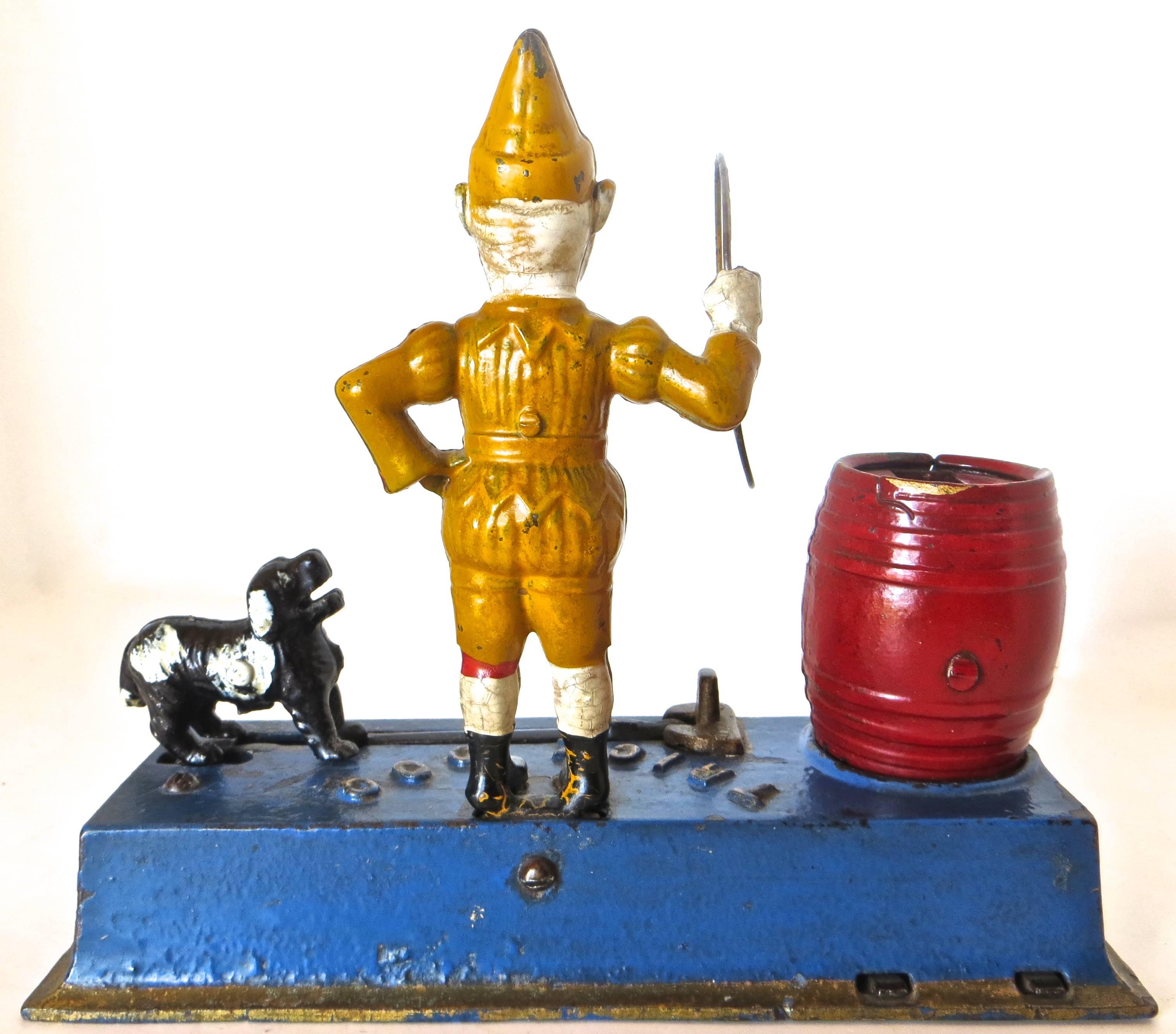 "Trick Dog" Mechanical Bank, American, circa 1920 For Sale at 1stDibs ...