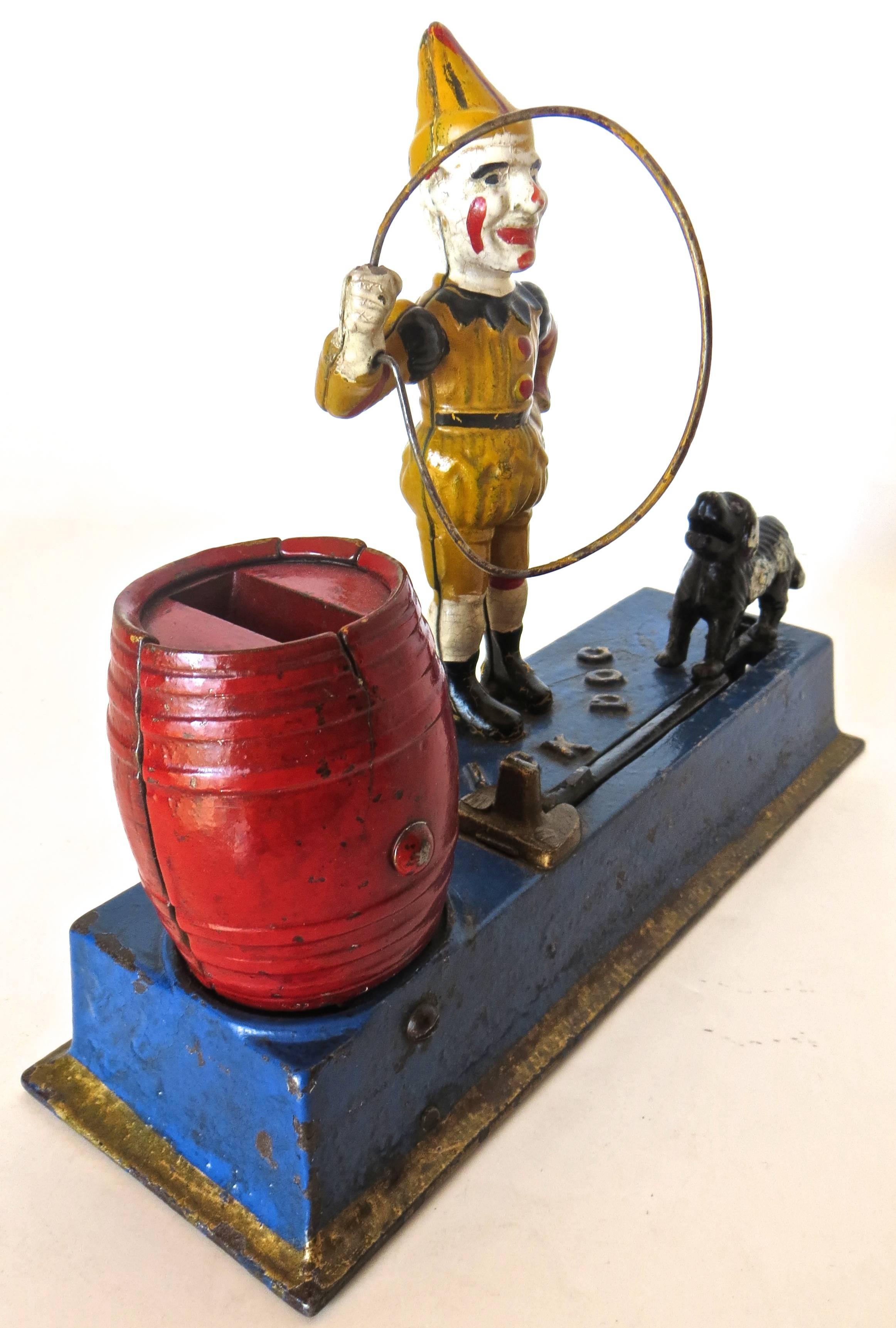 "Trick Dog" Mechanical Bank, American, circa 1920 For Sale at 1stDibs ...