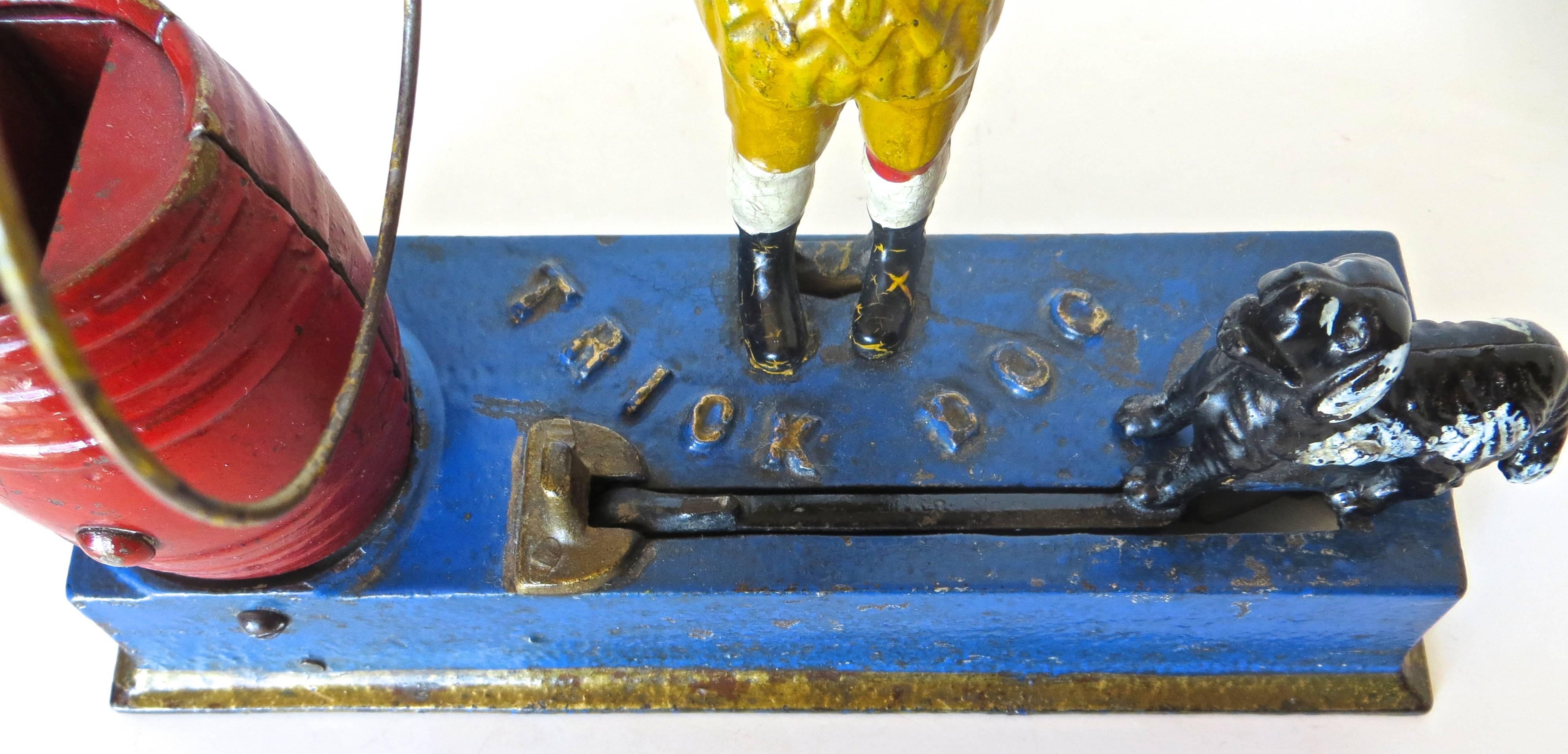 "Trick Dog" Mechanical Bank, American, circa 1920 For Sale at 1stDibs ...