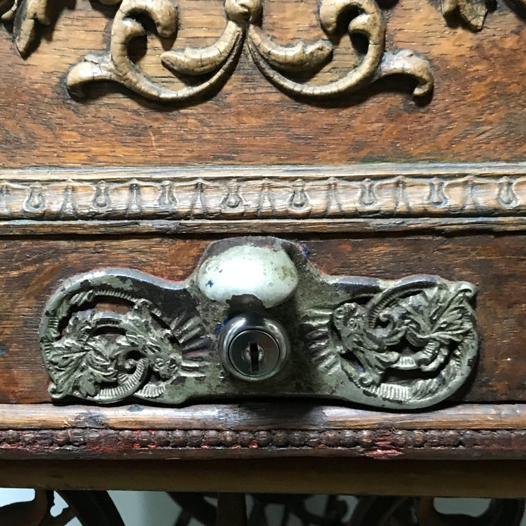 Art Nouveau Mills 5c Quartoscope Coin Op Stereo Viewer Arcade Machine ...