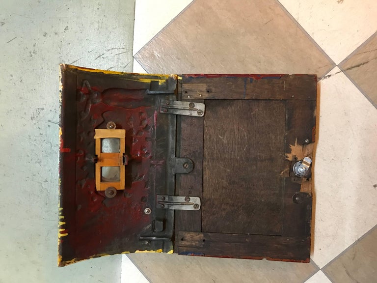 Art Nouveau Mills 5c Quartoscope Coin Op Stereo Viewer Arcade Machine ...