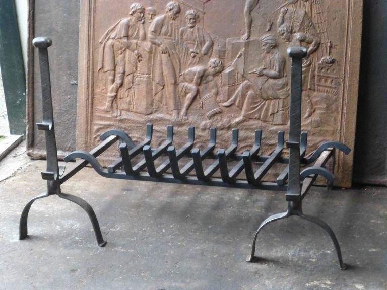 17th-18th Century Gotic Firedogs at 1stDibs