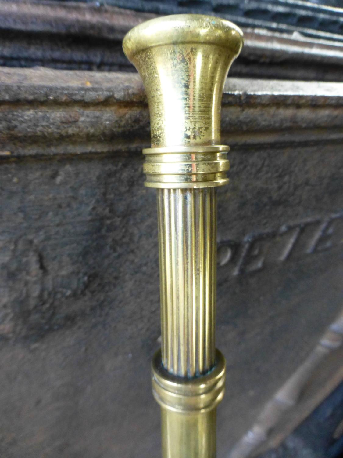 19th Century French Bouffadou Fireplace Blow Pipe For Sale at 1stdibs