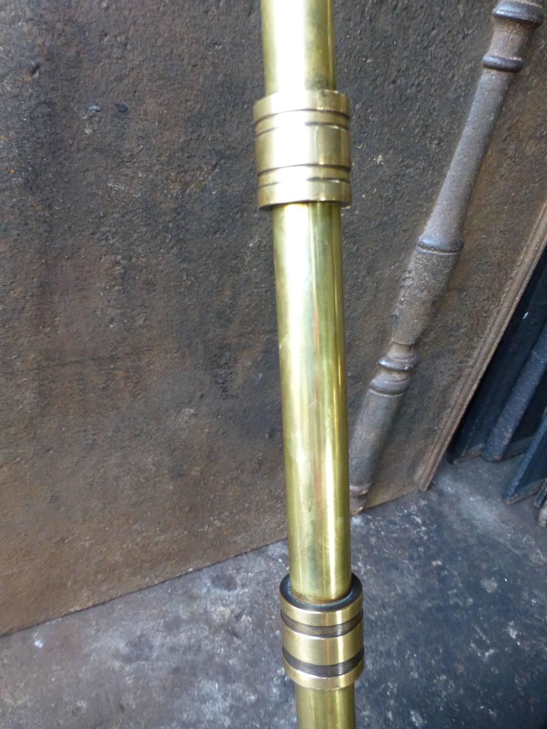 19th Century French Bouffadou Fireplace Blow Pipe For Sale at 1stdibs