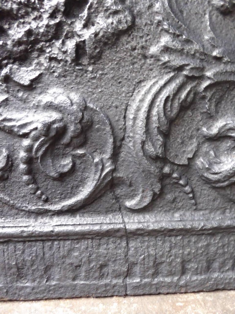 17th-18th Century French 'Phoenix' Fireback at 1stDibs