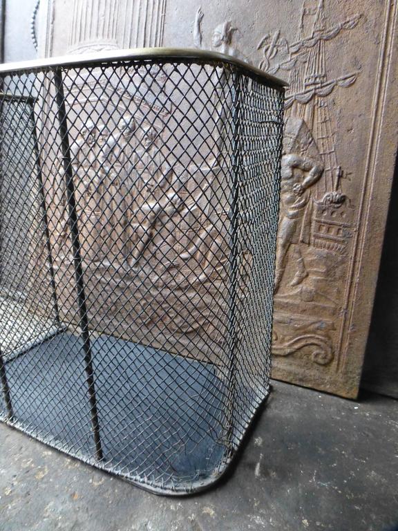 19th Century English Fire Guard, Fireplace Guard at 1stDibs