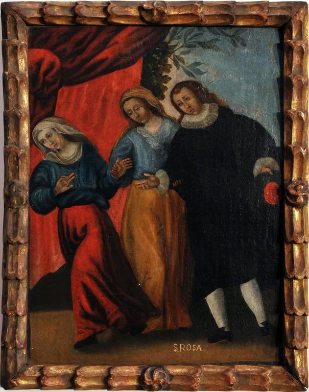 Life of Santa Rosa De Lima For Sale at 1stDibs