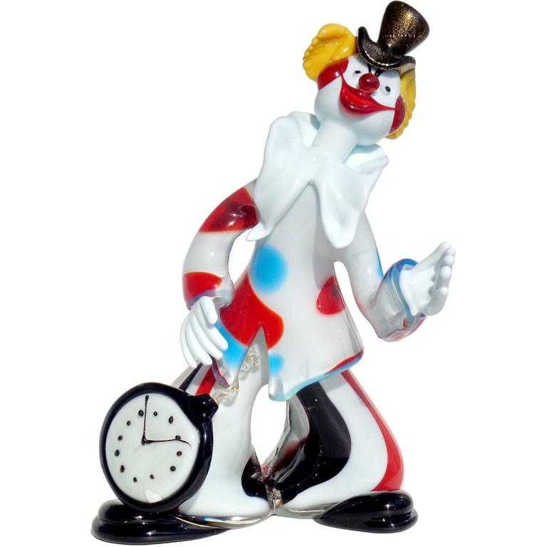 Murano Glass Clown, Italy, 1950s For Sale at 1stdibs