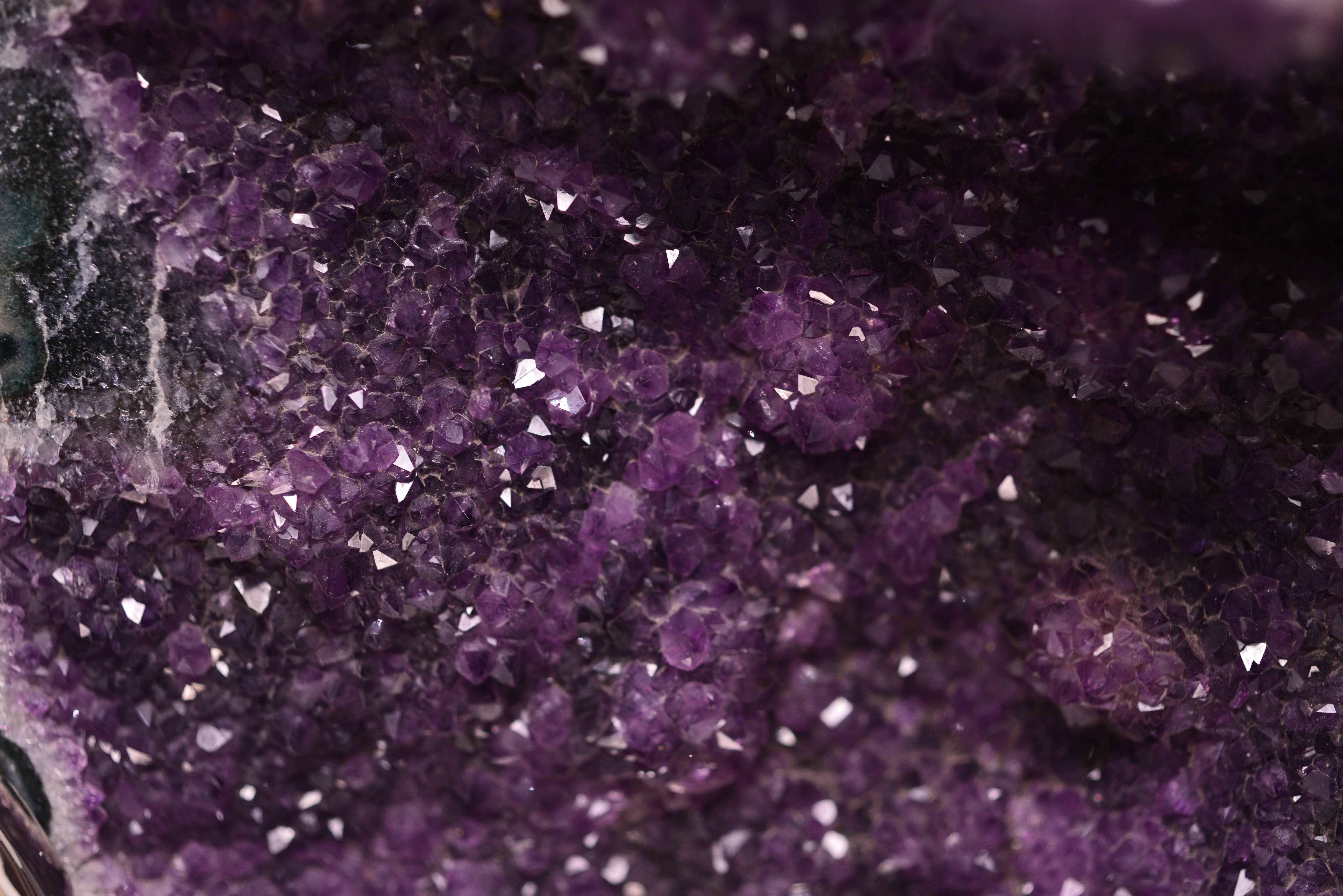 Large Natural Amethyst Rock Crystal Quartz Lamp at 1stDibs | amethyst ...