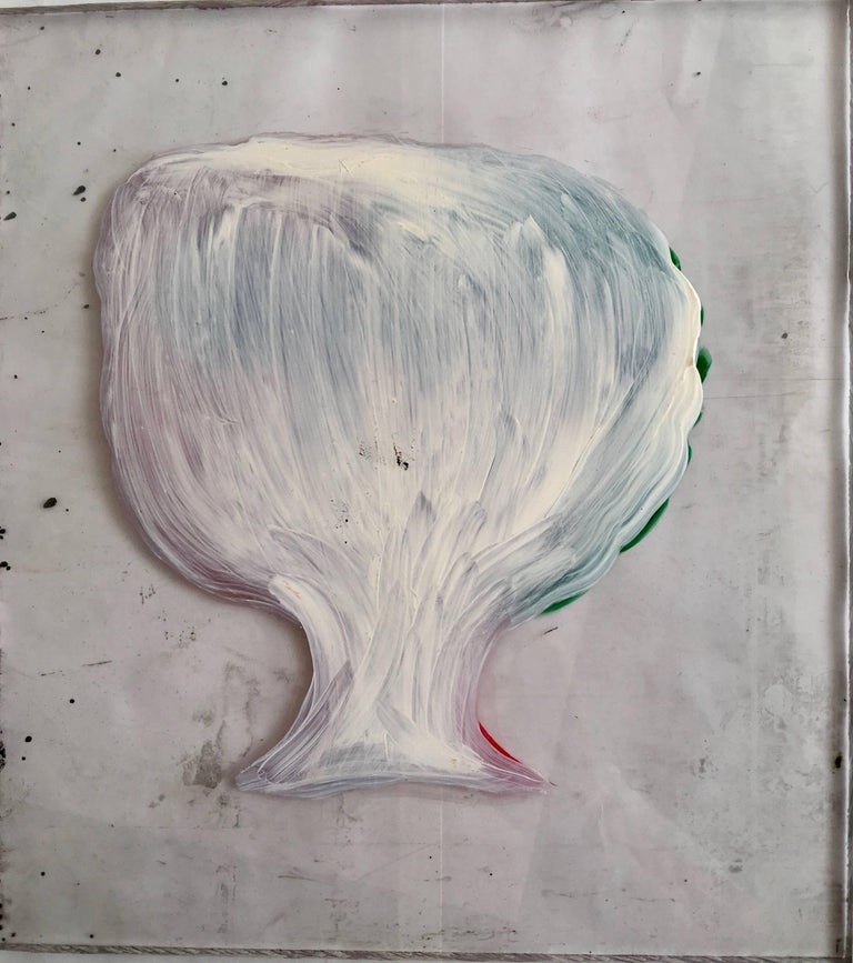 Gio Ponti Portrait on Perspex of "Le Gemelle", Late 1960 at 1stDibs