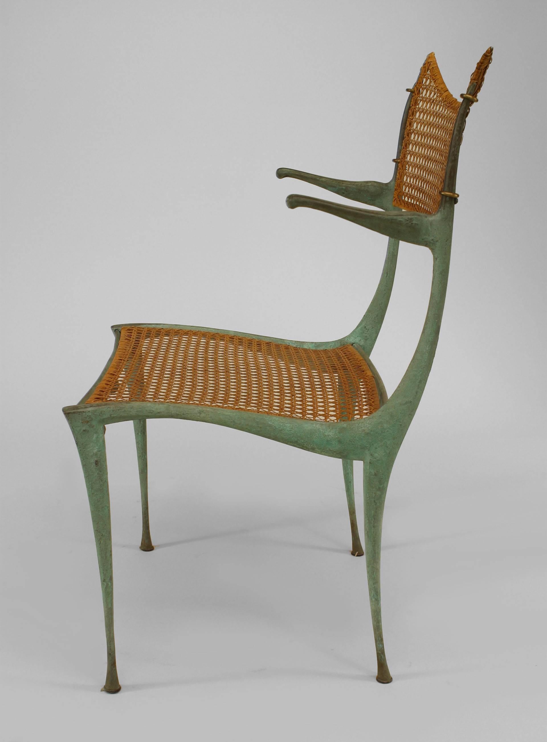 Set of Four 1950s American "Gazelle" Chairs by Dan Johnson For Sale at ...