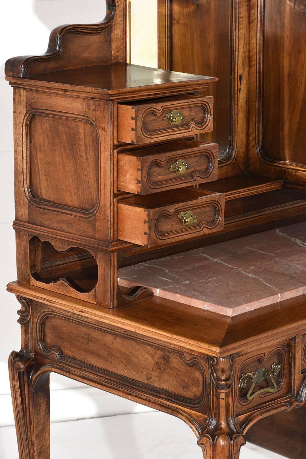 Early 20th Century Art Nouveau Desk in the Manner of Louis Majorelle at ...
