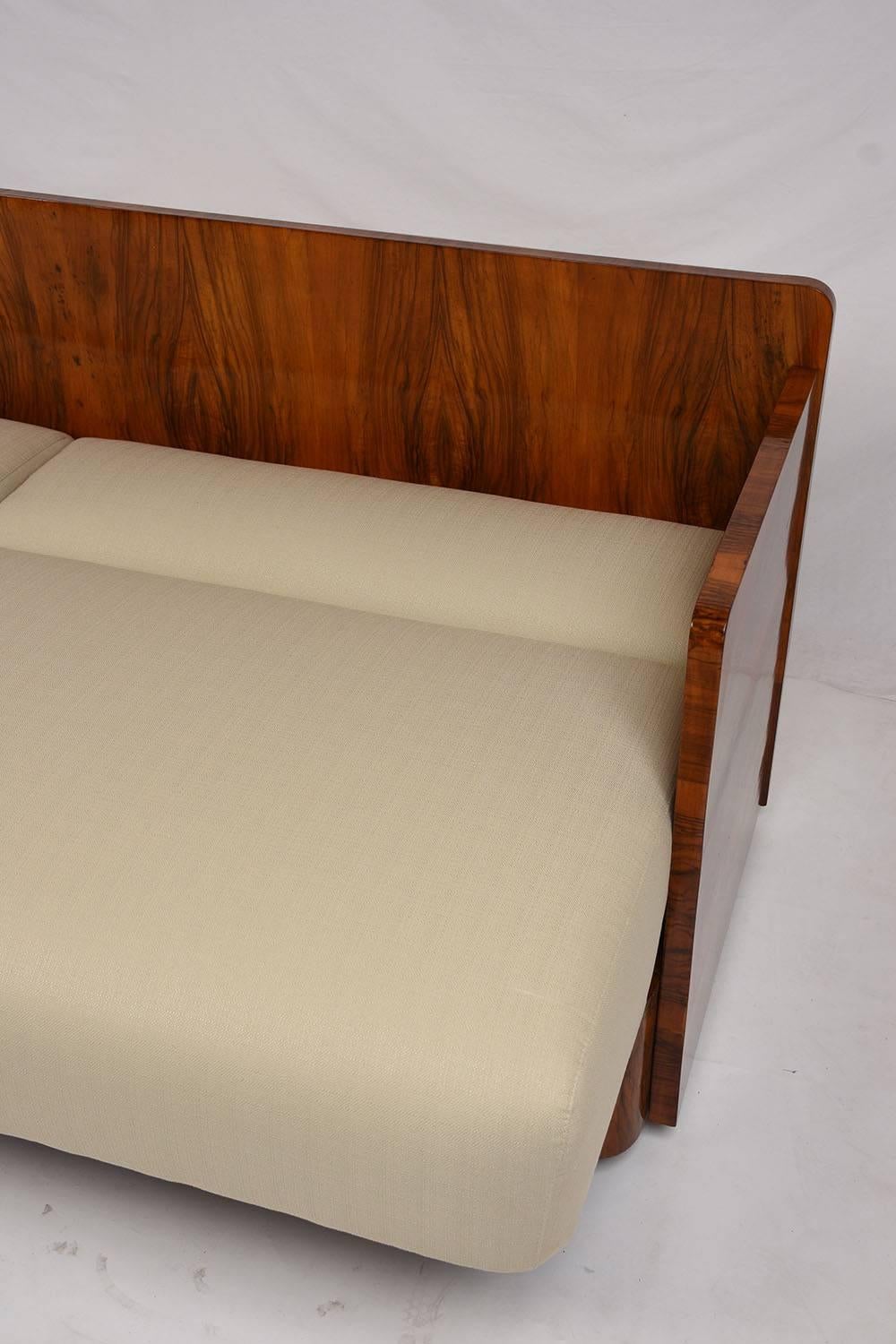 French Art Deco Style Sofa Bed at 1stDibs | art deco sofa bed, french ...