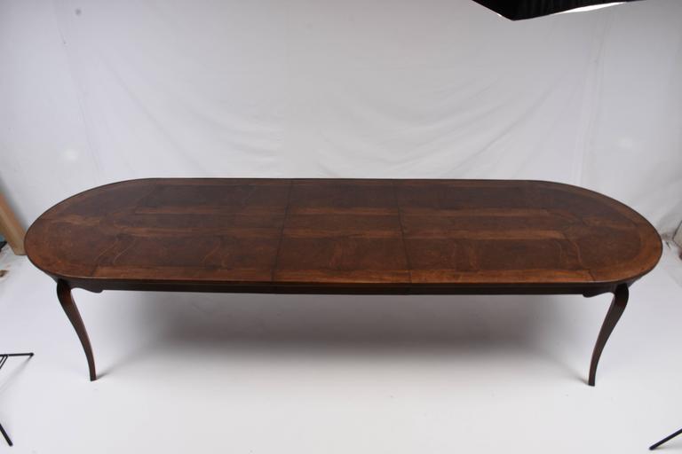 Vintage Italian Inlaid Dining Room Table at 1stDibs