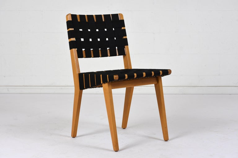 Set of Four Mid-Century Modern Klaus Grabe-Style Dining Chairs at 1stDibs