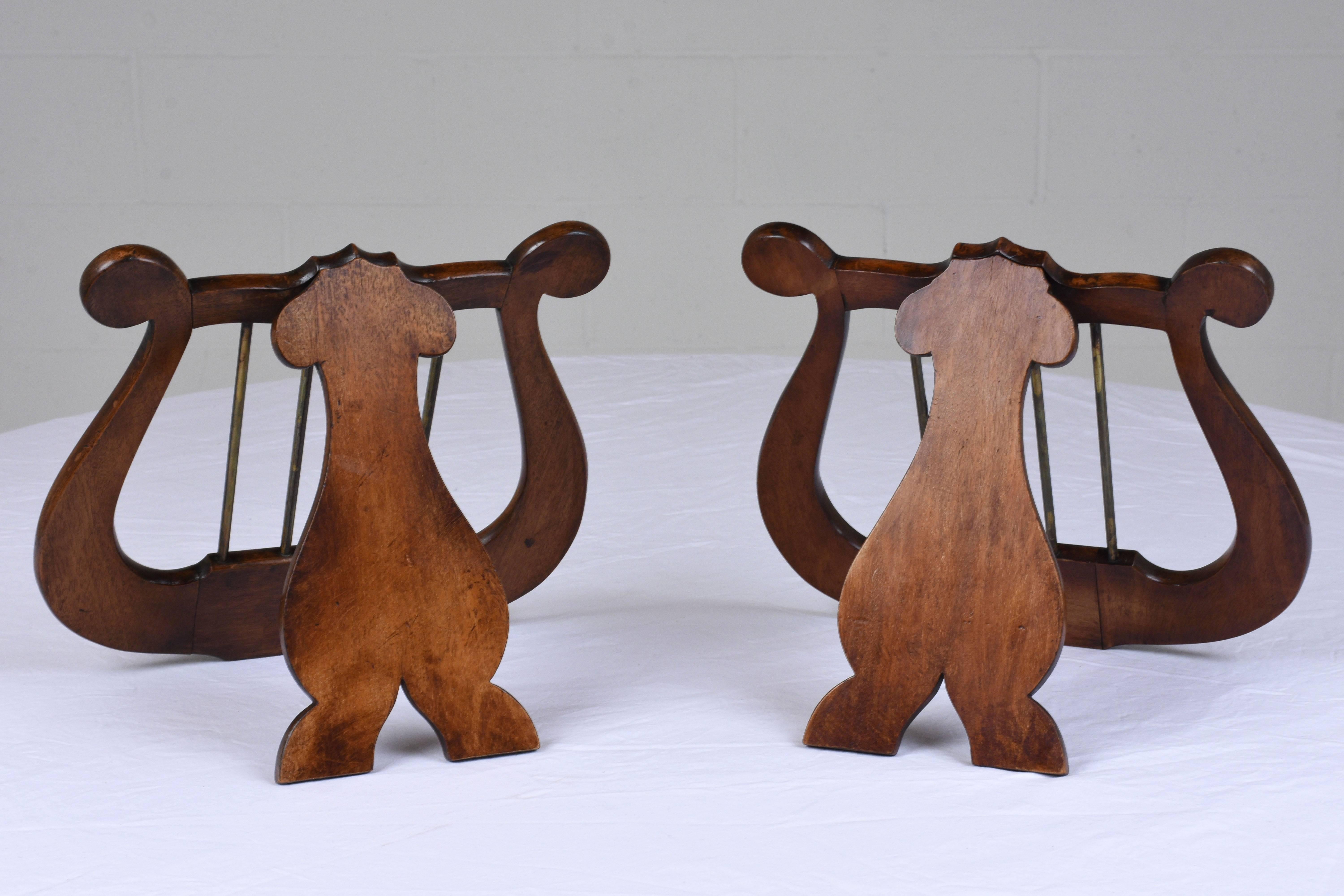 Pair of Antique English Lyre Music Stands at 1stDibs | antique lyre ...