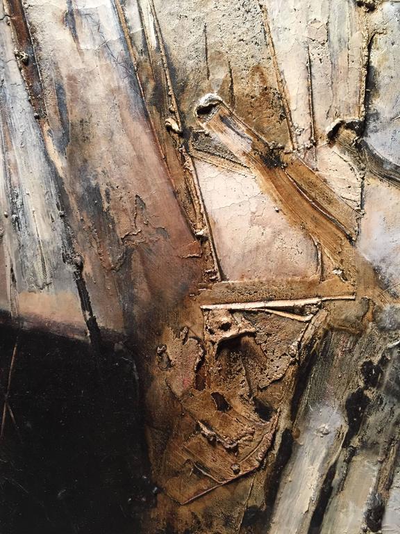 Italian Modern Abstract Expressionist Painting by Giuseppe De Gregorio ...