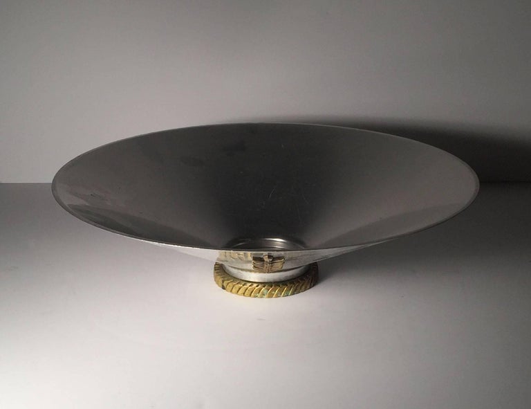 Large Uncommon Deco Lurelle Guild Kensington Centrepiece Compote Bowl ...