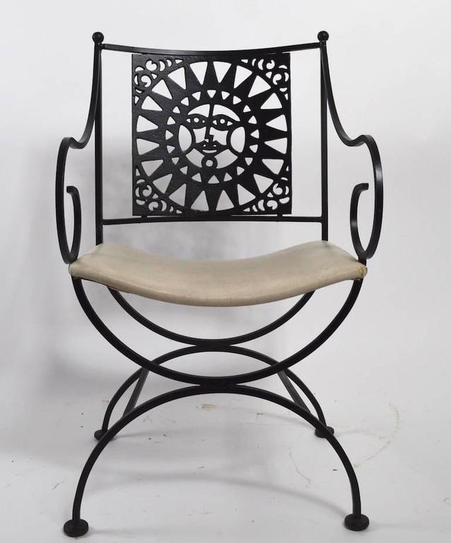 Pair of Umanoff Mayan Armchairs at 1stDibs | umanoff chair
