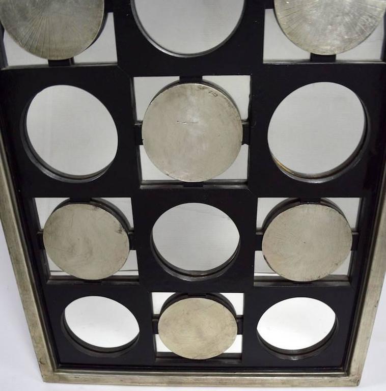 Mod Op Art Plywood, Glass and Fiberglass Mirror For Sale at 1stDibs ...