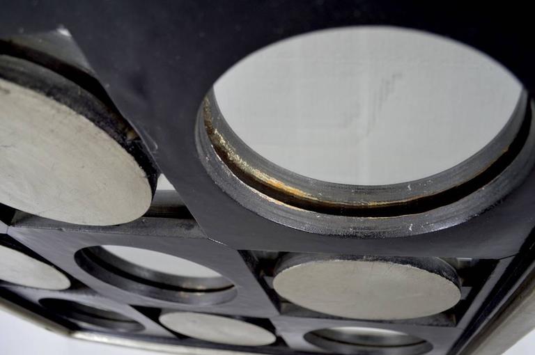 Mod Op Art Plywood, Glass and Fiberglass Mirror For Sale at 1stDibs ...