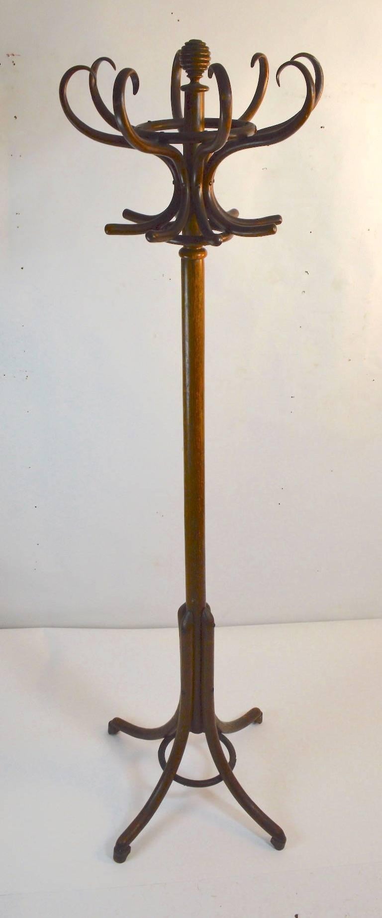 Bentwood Coat Stand Attributed to Thonet at 1stDibs