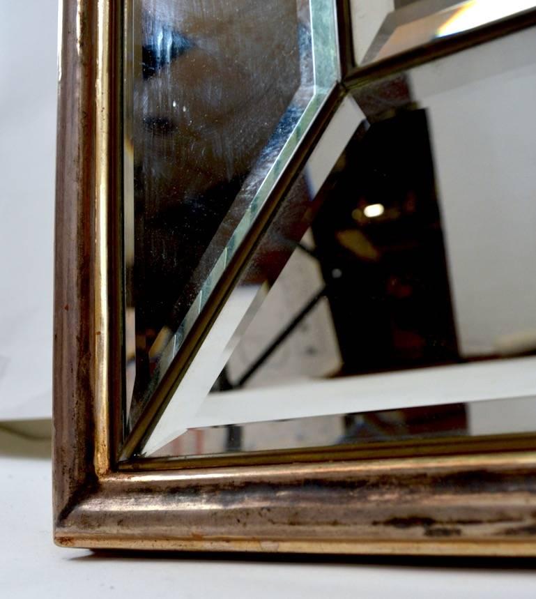 Cathedral Mirror with Silver Gilt Frame Made in Italy at 1stDibs ...