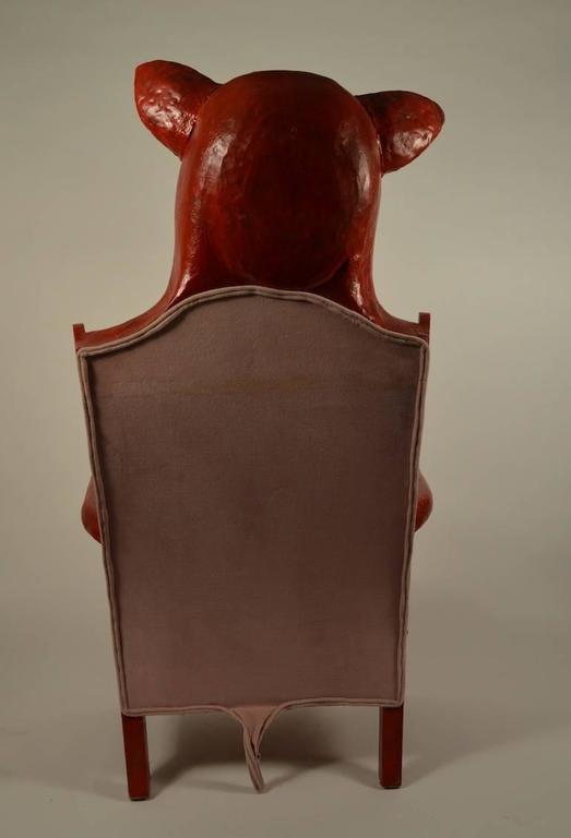 Completely Wack Red Pig Chair at 1stDibs