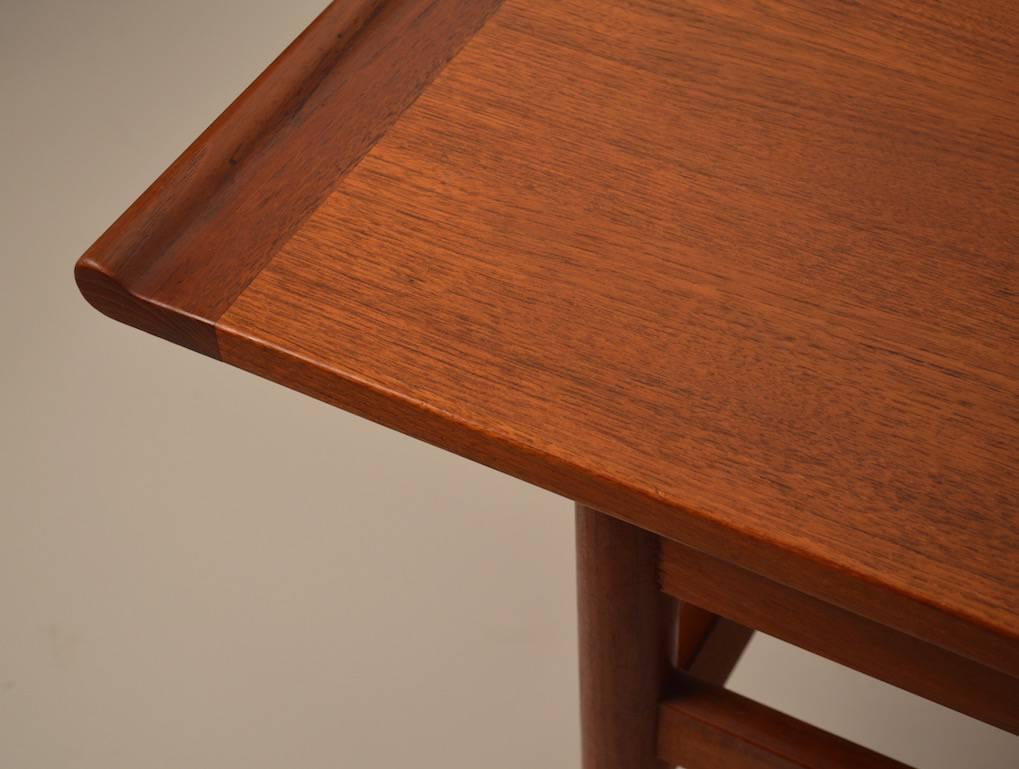 Large Architectural Teak Coffee Table by Brode Blindheim at 1stDibs ...