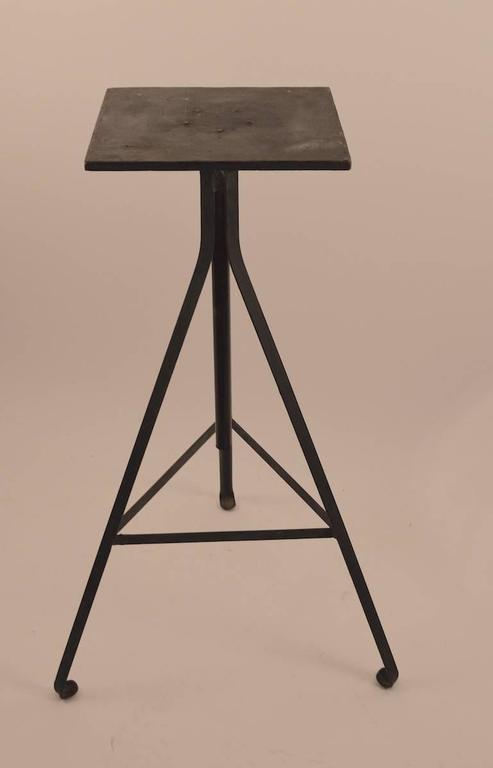 Adjustable Industrial Sculpture Stand at 1stDibs | adjustable sculpture ...
